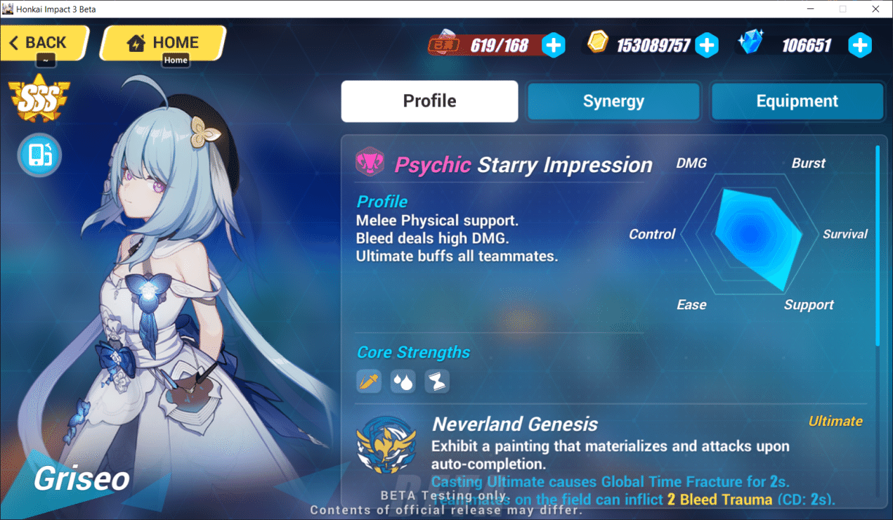 [5.8 Guide] Griseo 1st battlesuit debute - Starry Impression Honkai Impact 3rd | HoYoLAB