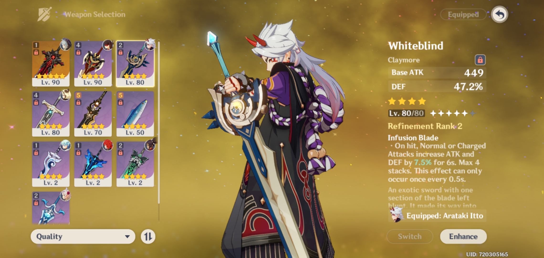 Itto weapon. (Plus Sayu I guess). Genshin Impact | HoYoLAB