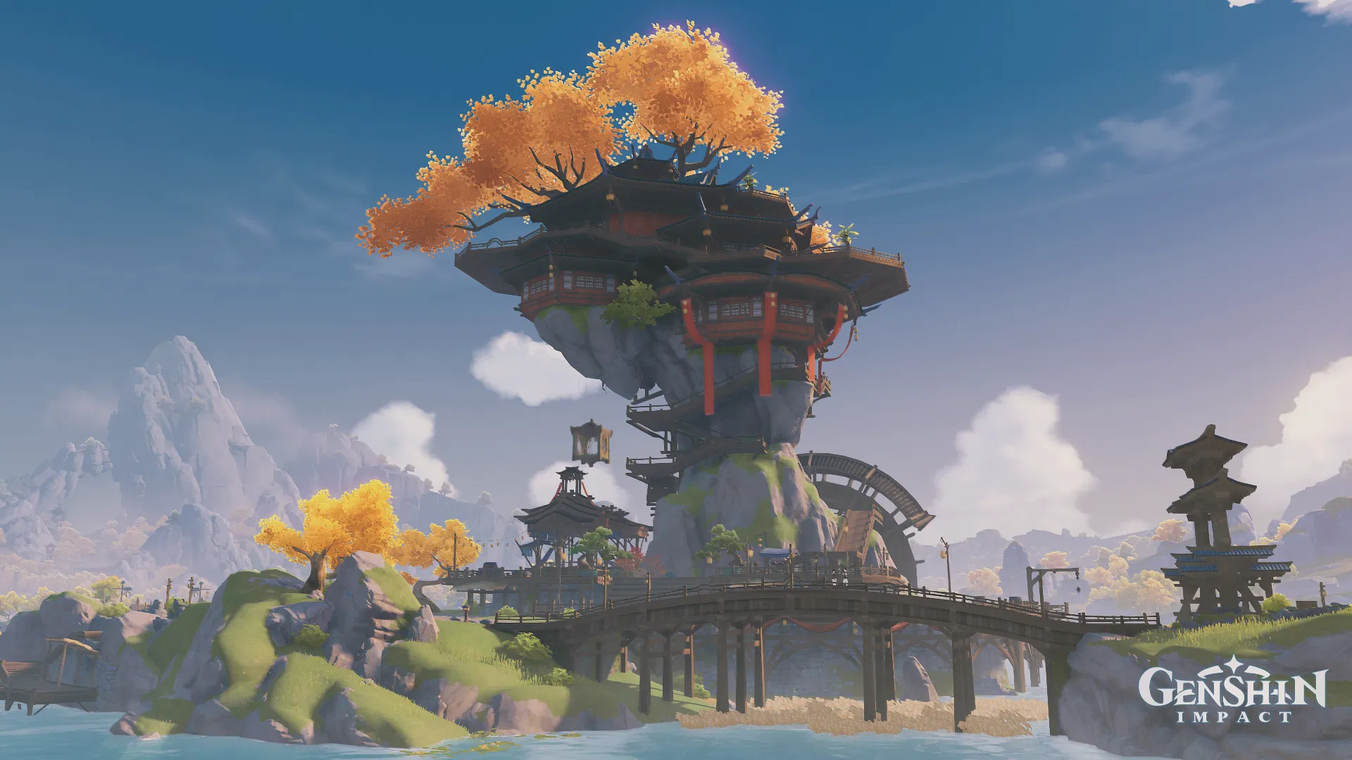 Wangshu Inn - Fantasy Art Genshin Impact | HoYoLAB