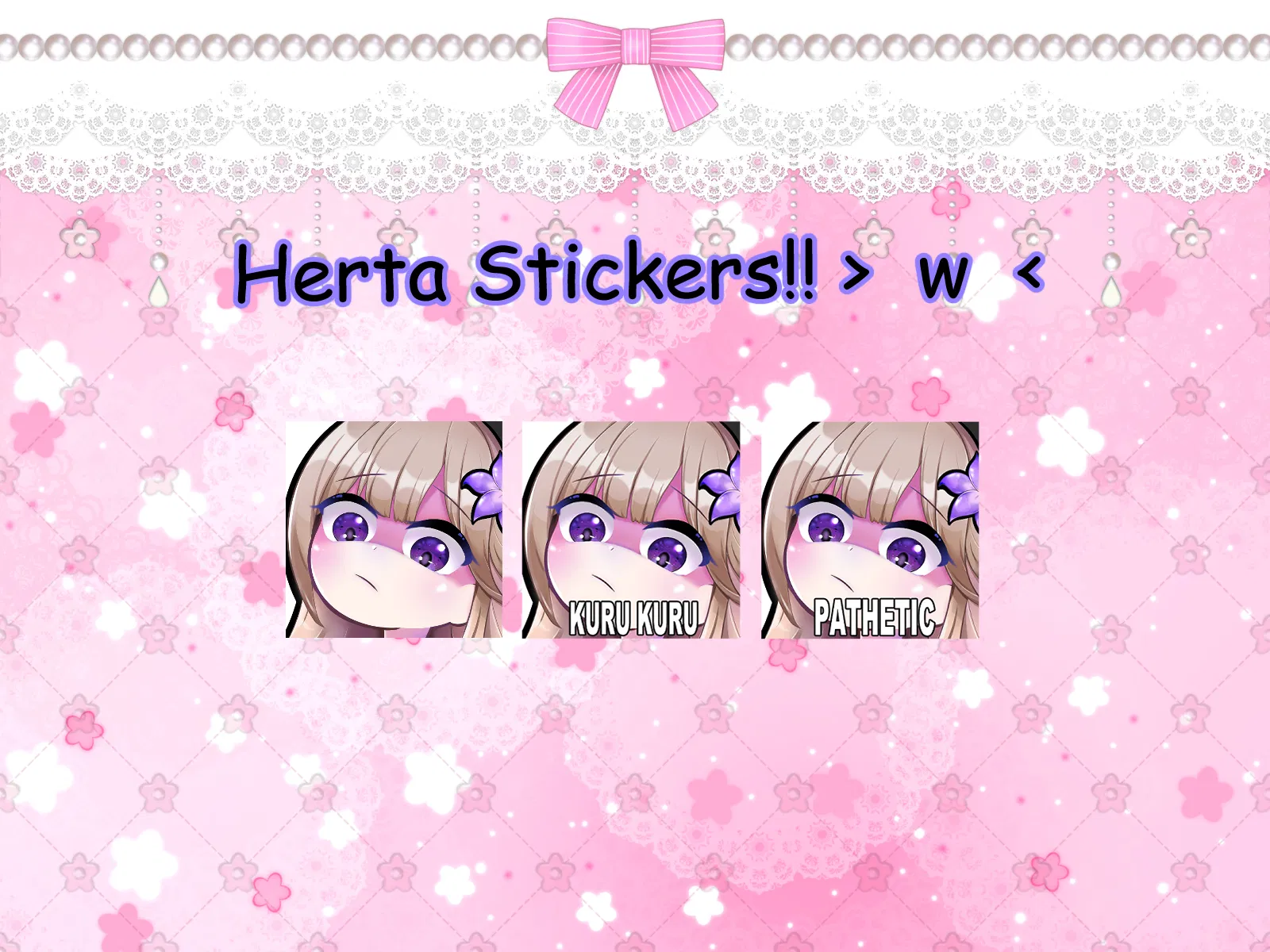 Herta Stickers ʕ•́ᴥ•̀ʔ!!!! Honkai: Star Rail | HoYoLAB
