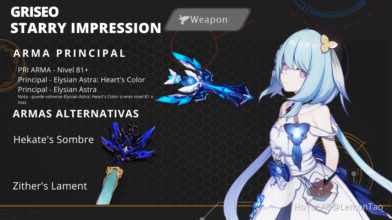 [BETA 5.8] Guia de Griseo Starry Impression | Honkai Impact 3rd | HoYoLAB