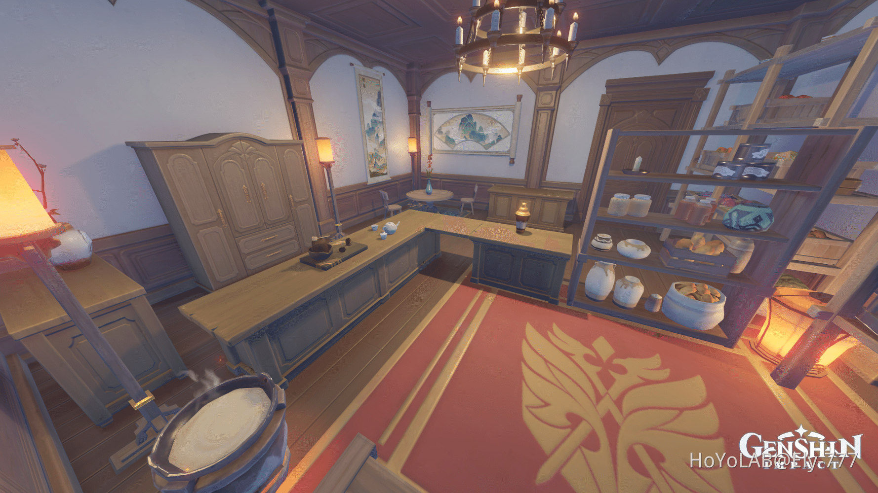 Tea pot kitchen Genshin Impact | HoYoLAB