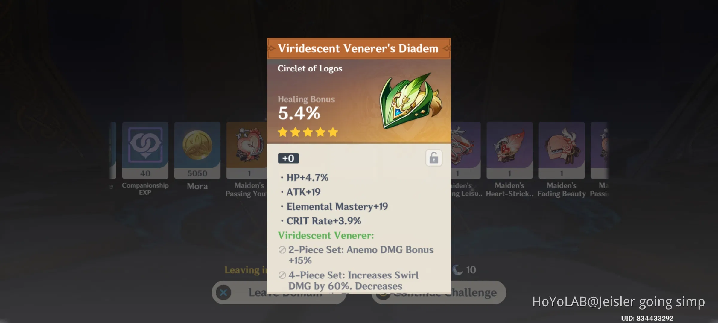 What is "rng" on Viridescent Vener domain looks like: Genshin Impact ...
