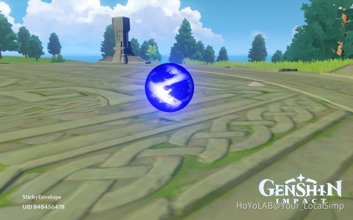 Fischl's purple orb thingy Genshin Impact | HoYoLAB