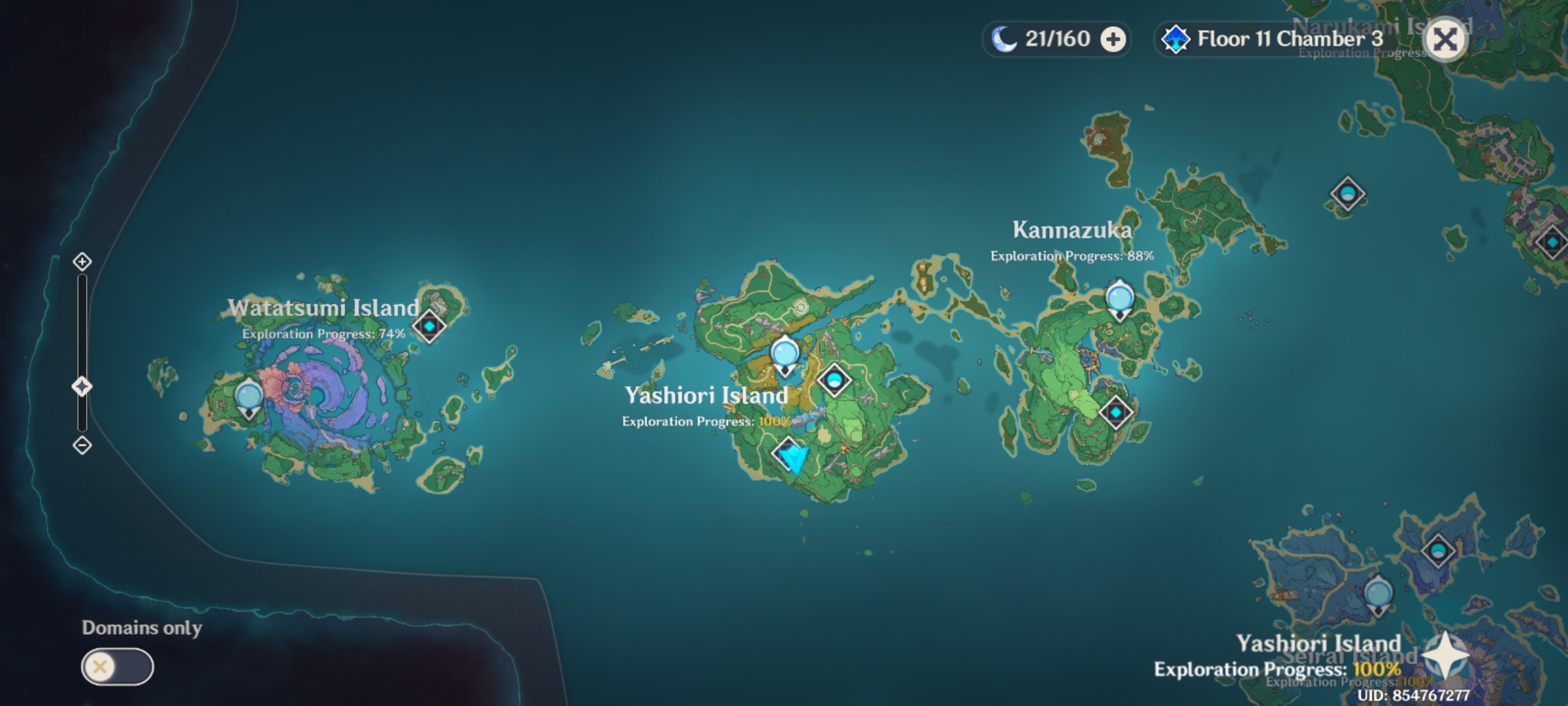 Yashiro island 100% | Genshin Impact | HoYoLAB