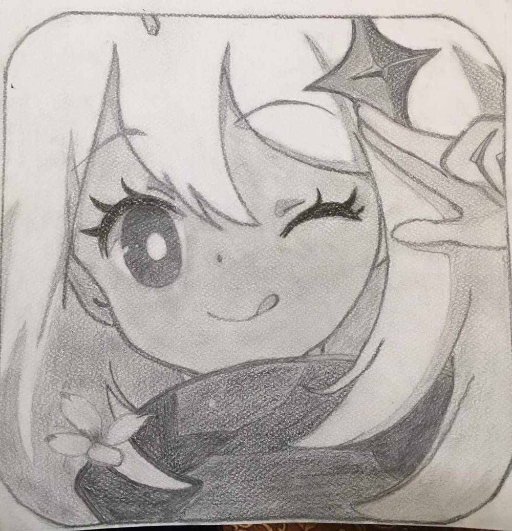 Sketch: Paimon Genshin Impact | HoYoLAB