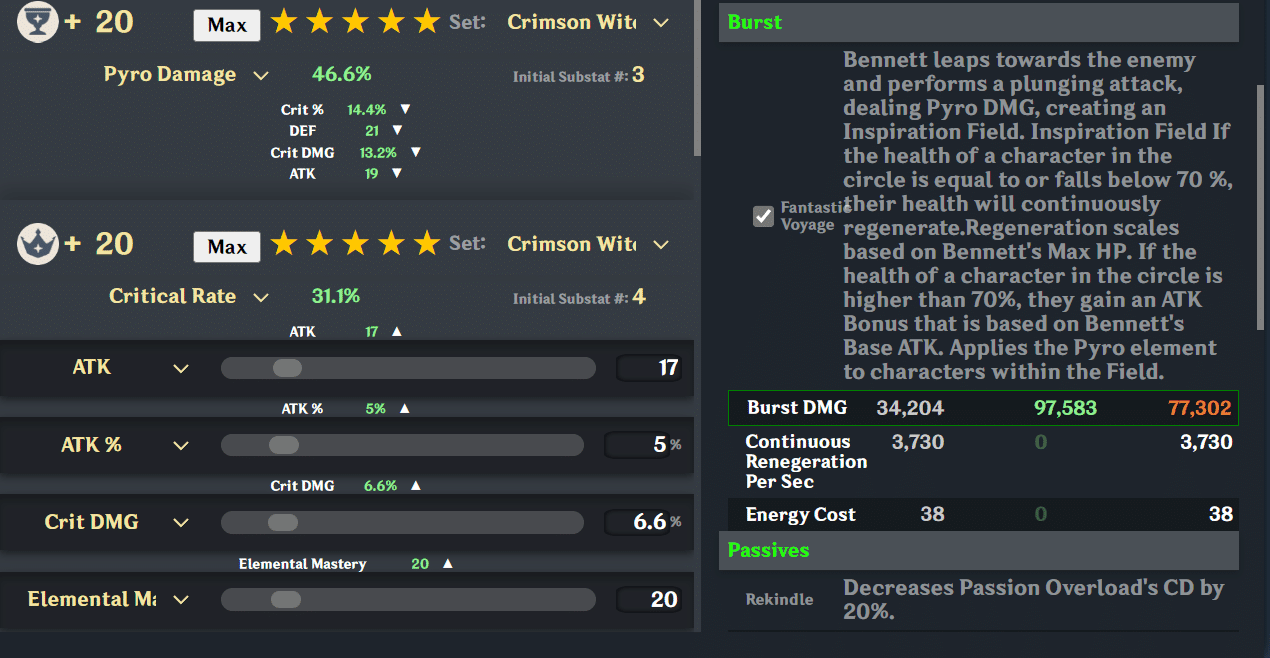 [Melt Reaction Guide] ATK vs. CRIT DMG vs. Elemental Mastery Genshin ...