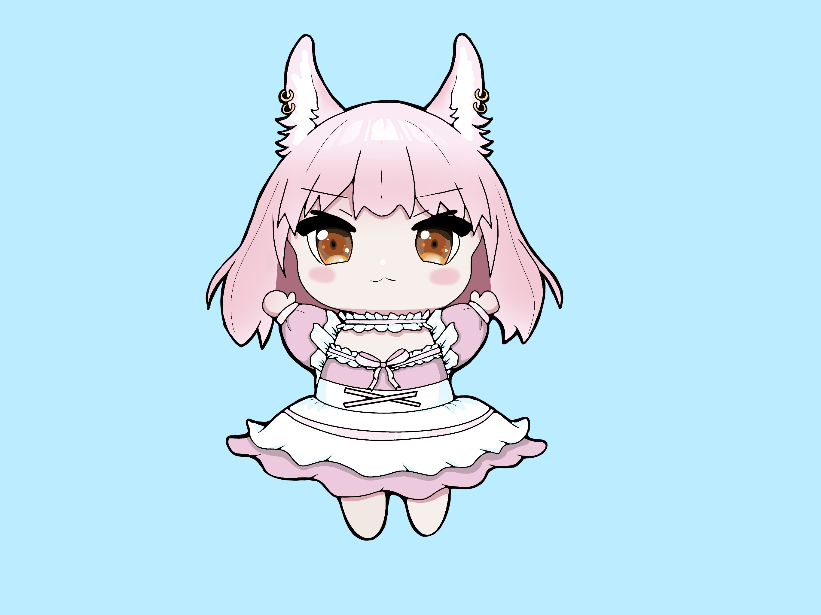 Practicing Chibi Style Characters for future commission opportunities ...