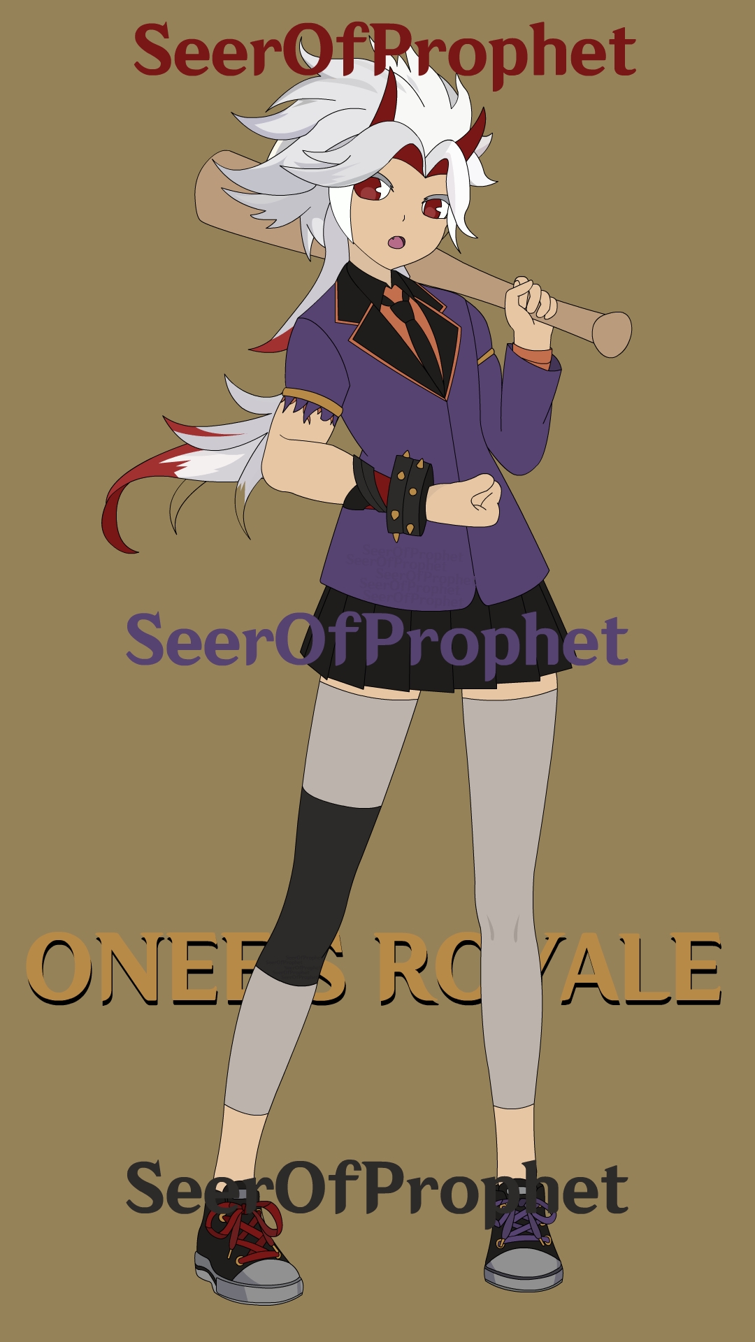FANART (Genderbend) Arataki Itto "Onee's Royale " Genshin Impact | HoYoLAB
