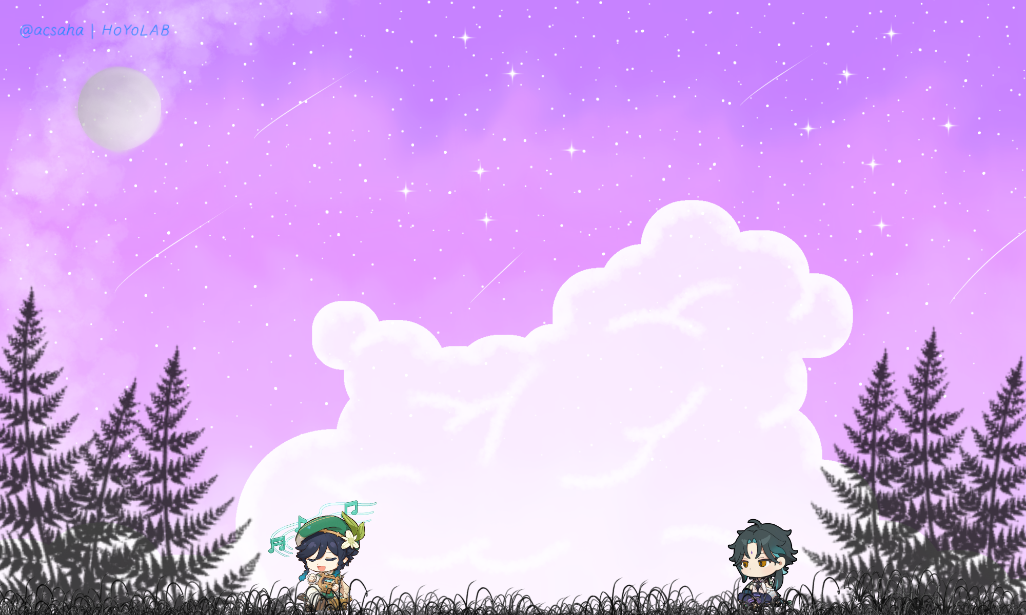 [Template] Characters' Spotlight Poster | HoYoLAB