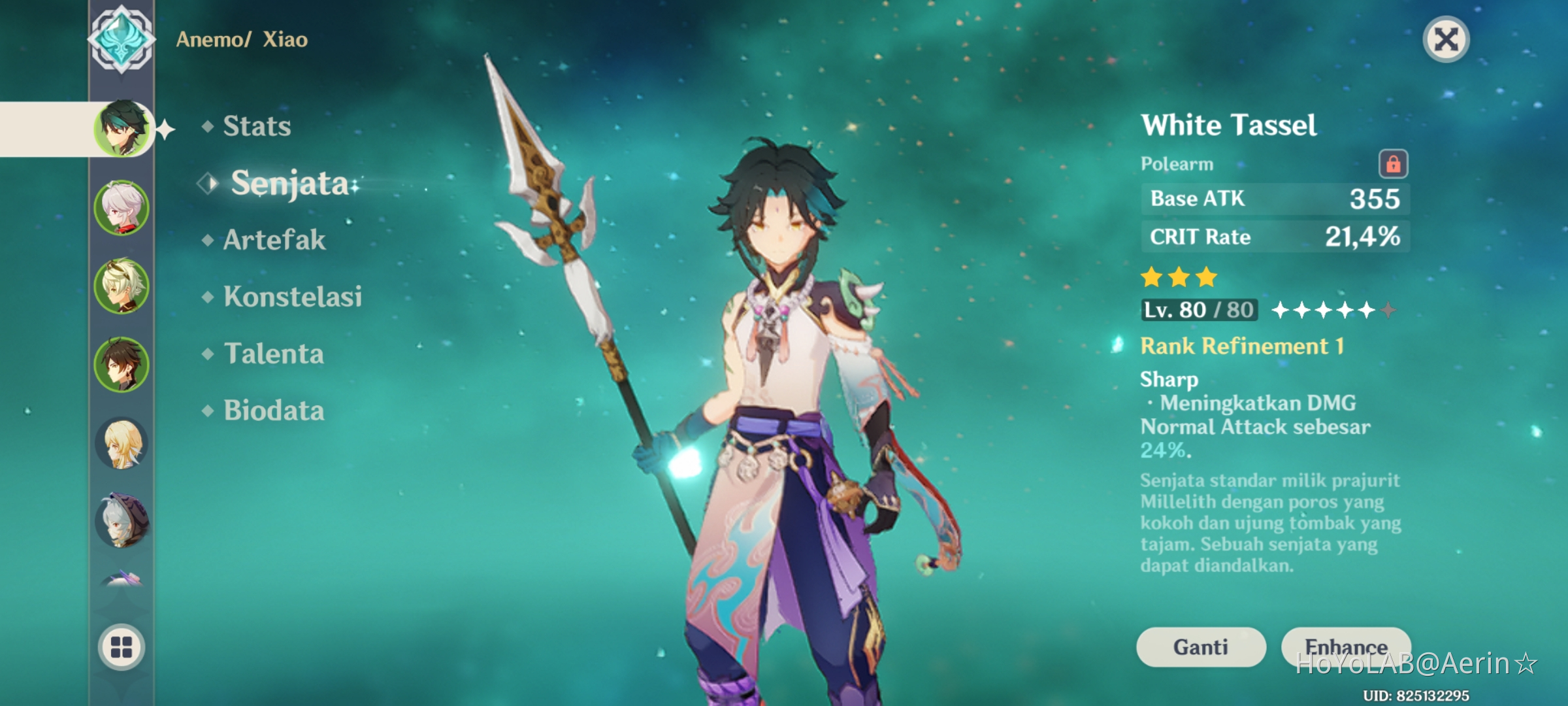 Build Xiao DPS milikku | Genshin Impact | HoYoLAB