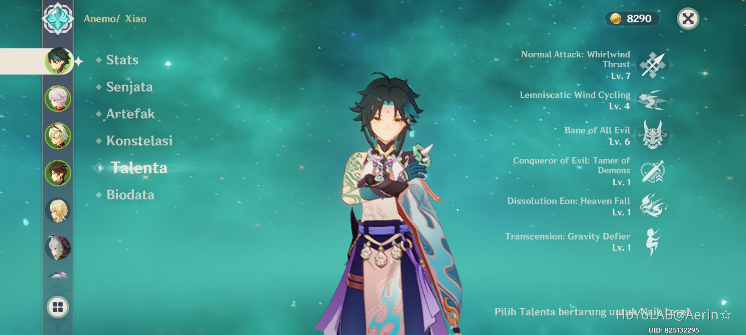 Build Xiao DPS milikku | Genshin Impact | HoYoLAB