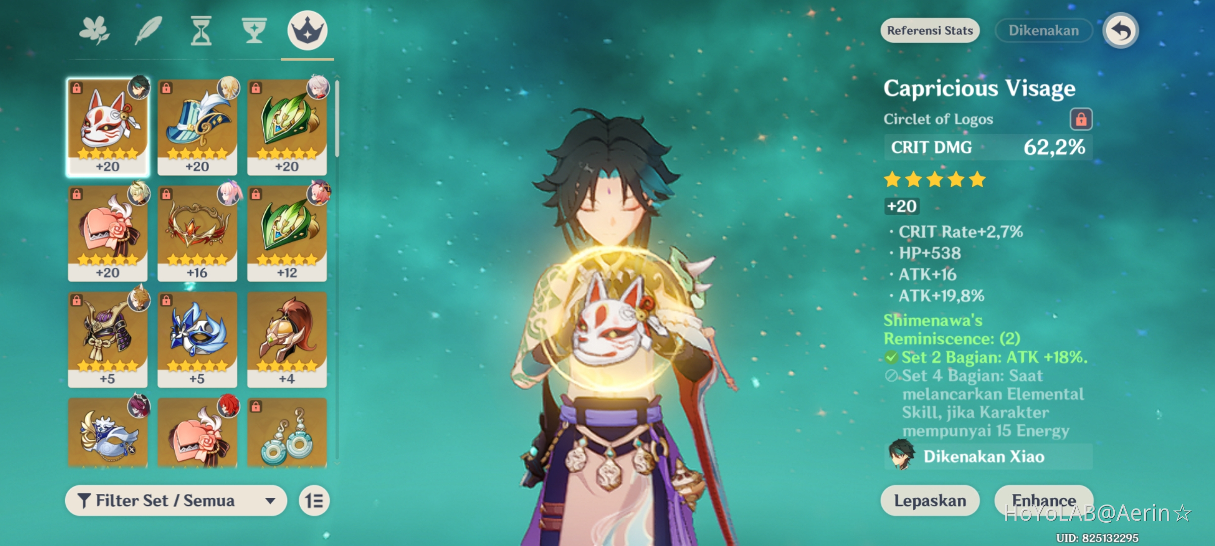 Build Xiao DPS milikku | Genshin Impact | HoYoLAB