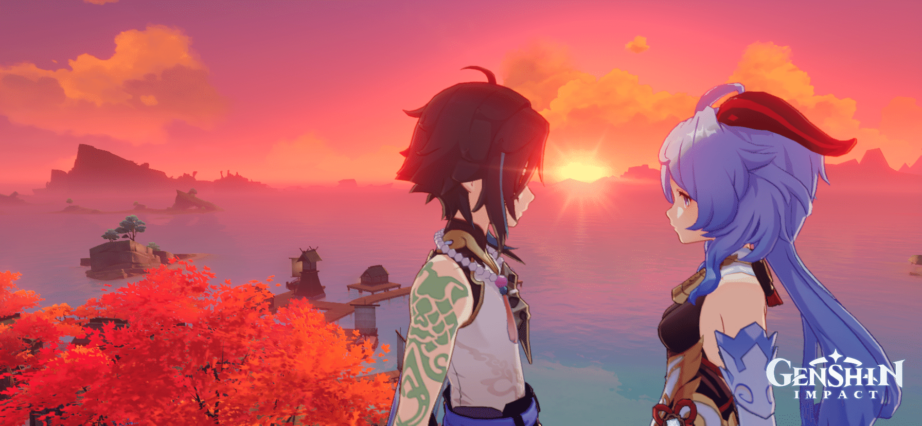 Romantic scene Genshin Impact | HoYoLAB