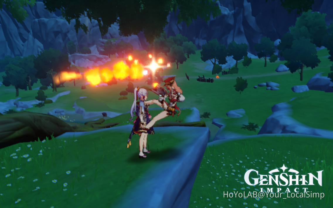 Yanfei's signature kick Genshin Impact | HoYoLAB