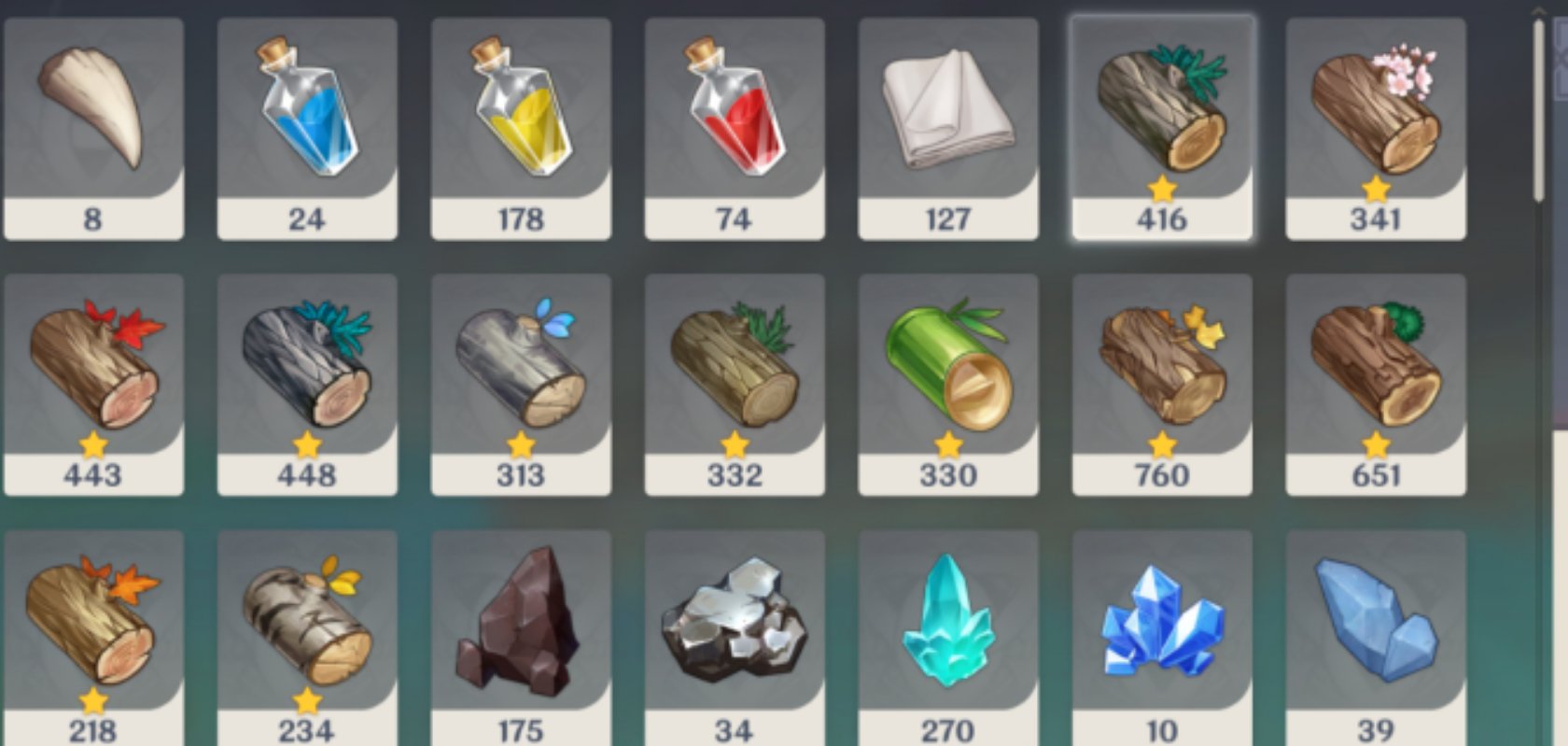 day 2.5 in farming wewd Genshin Impact | HoYoLAB