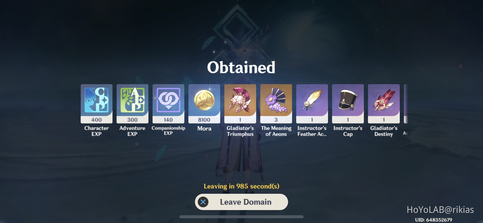 hand over your dream solvent Genshin Impact | HoYoLAB