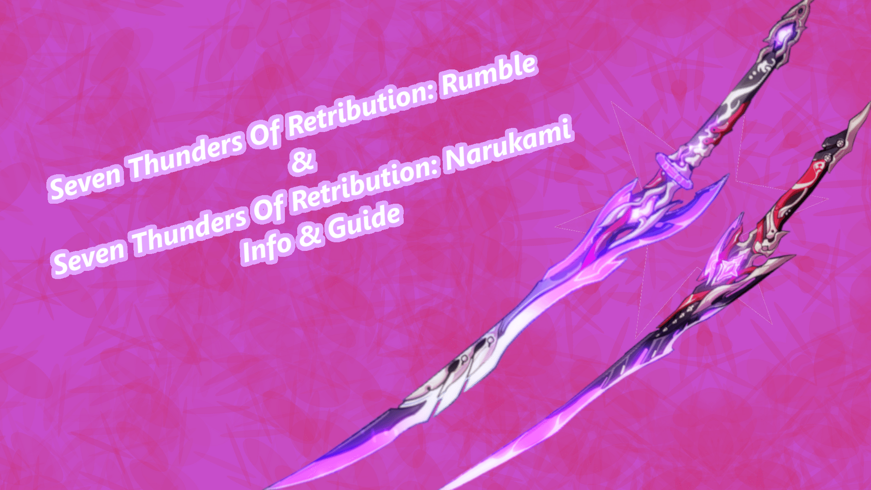 [5.8 Beta] NEW Divine Key: Seven Thunders Of Retribution: Rumble & Seven Thunders Of Retribution ...