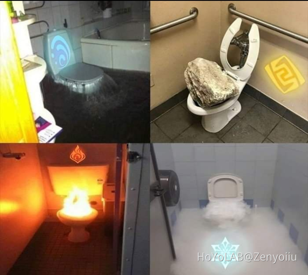 Hydro,Geo,Pyro,Cryo,Electro. Genshin Impact | HoYoLAB