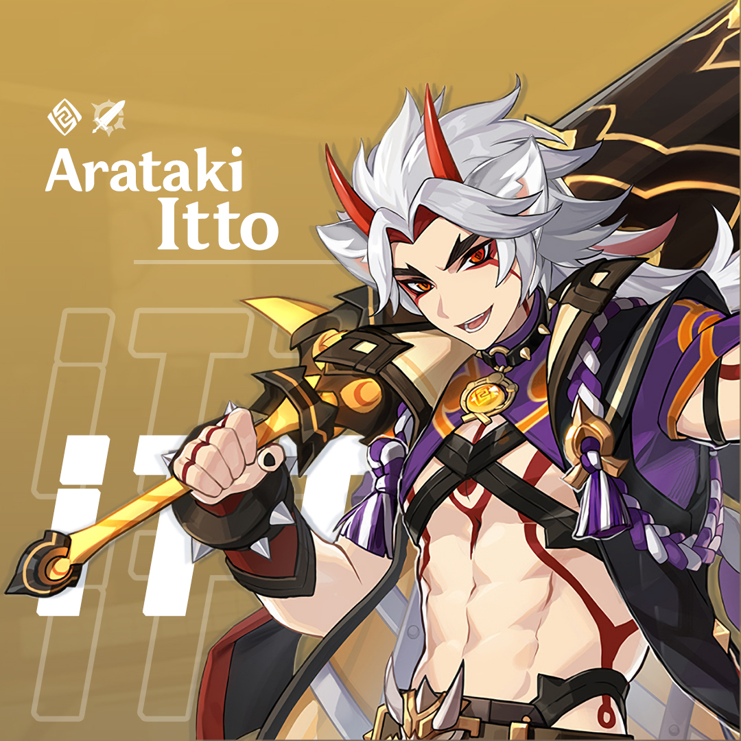 GUIDE BUILD ARATAKI ITTO di Genshin Impact versi 2.7 Genshin Impact ...