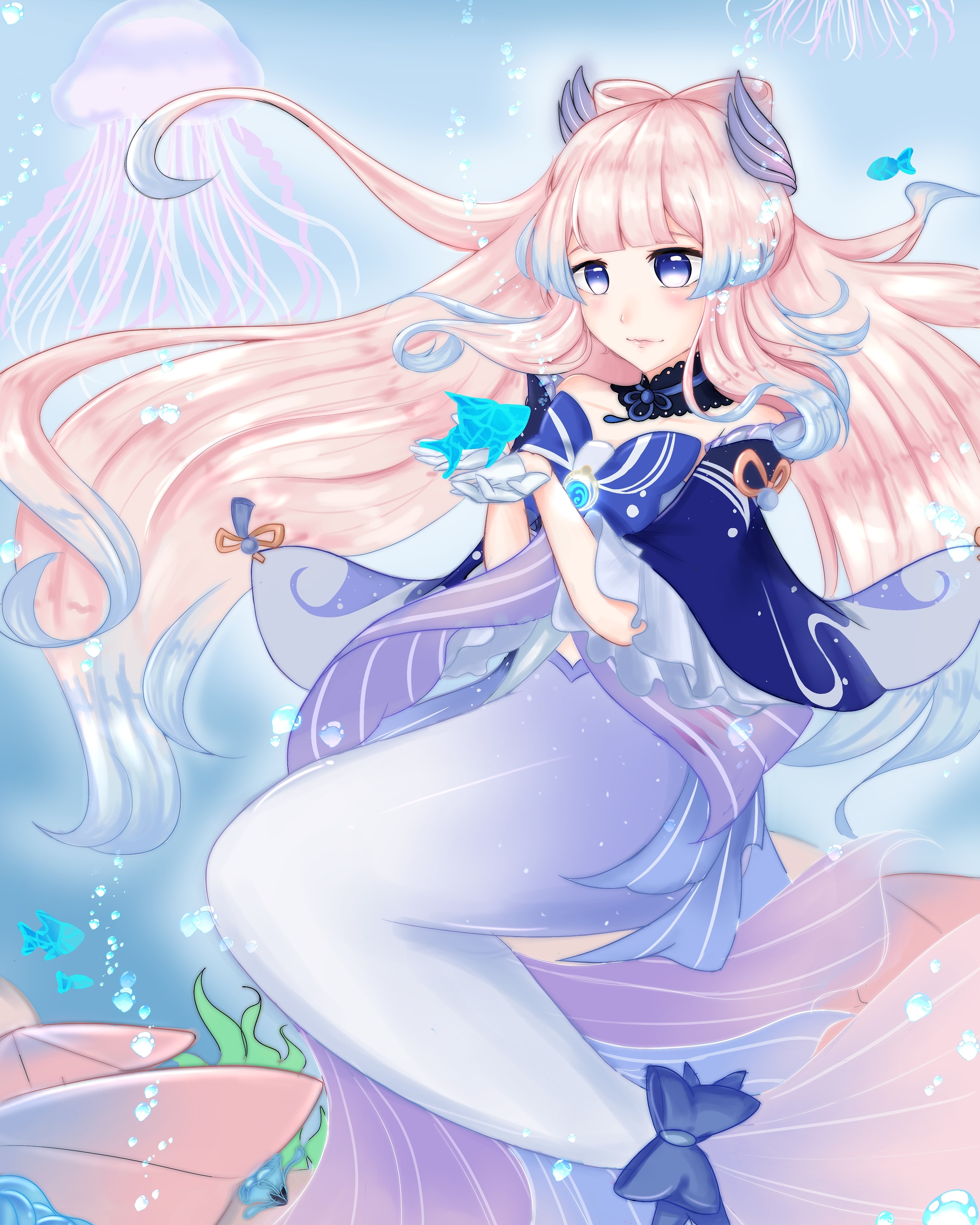 Mermaid Kokomi Genshin Impact | HoYoLAB