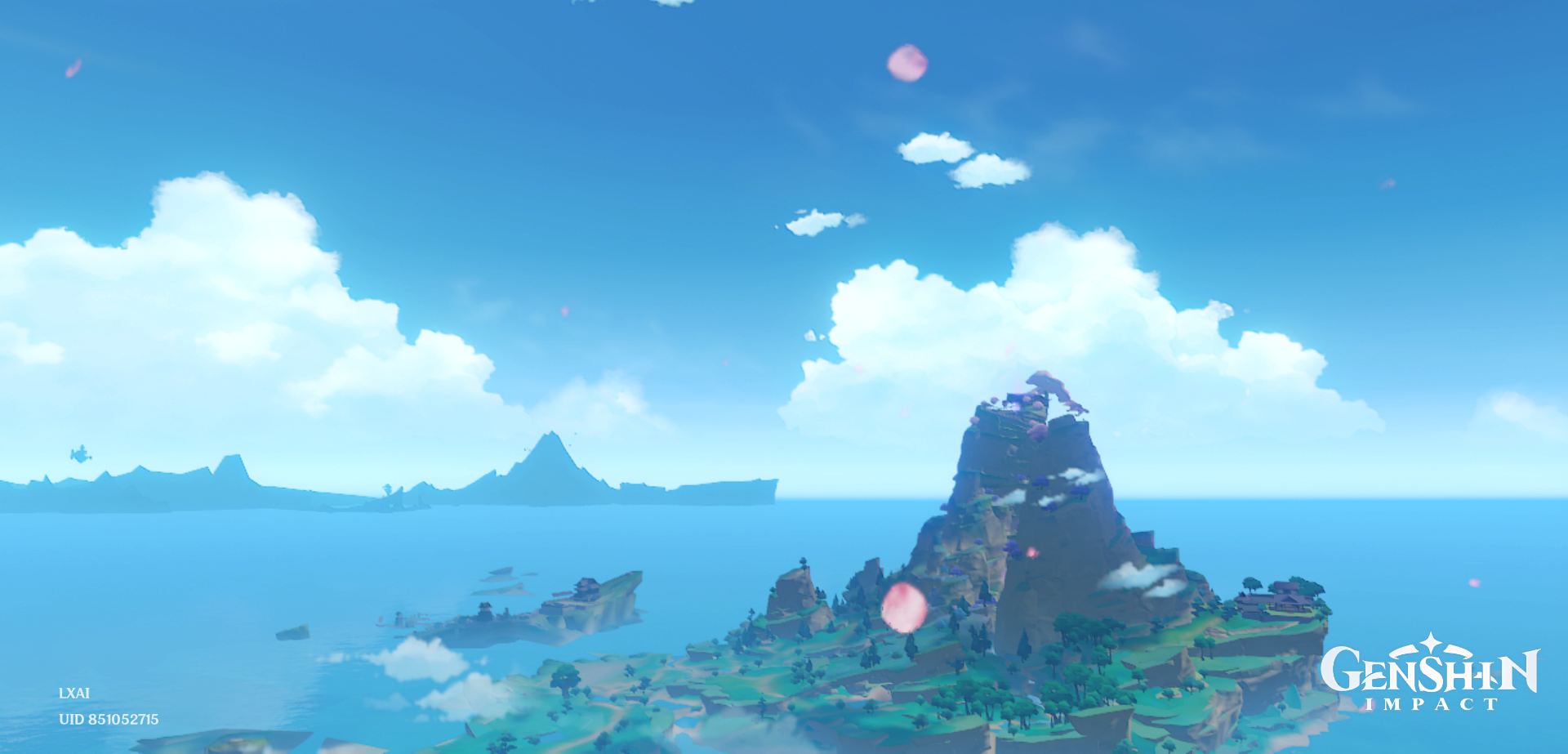 A picture of Narukami Island Genshin Impact | HoYoLAB