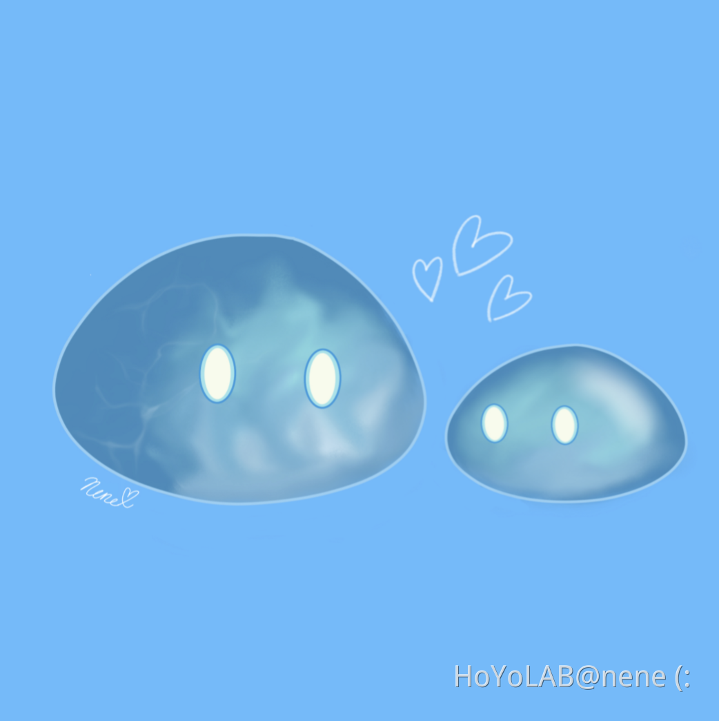 Hydro Slimes! Genshin Impact | HoYoLAB