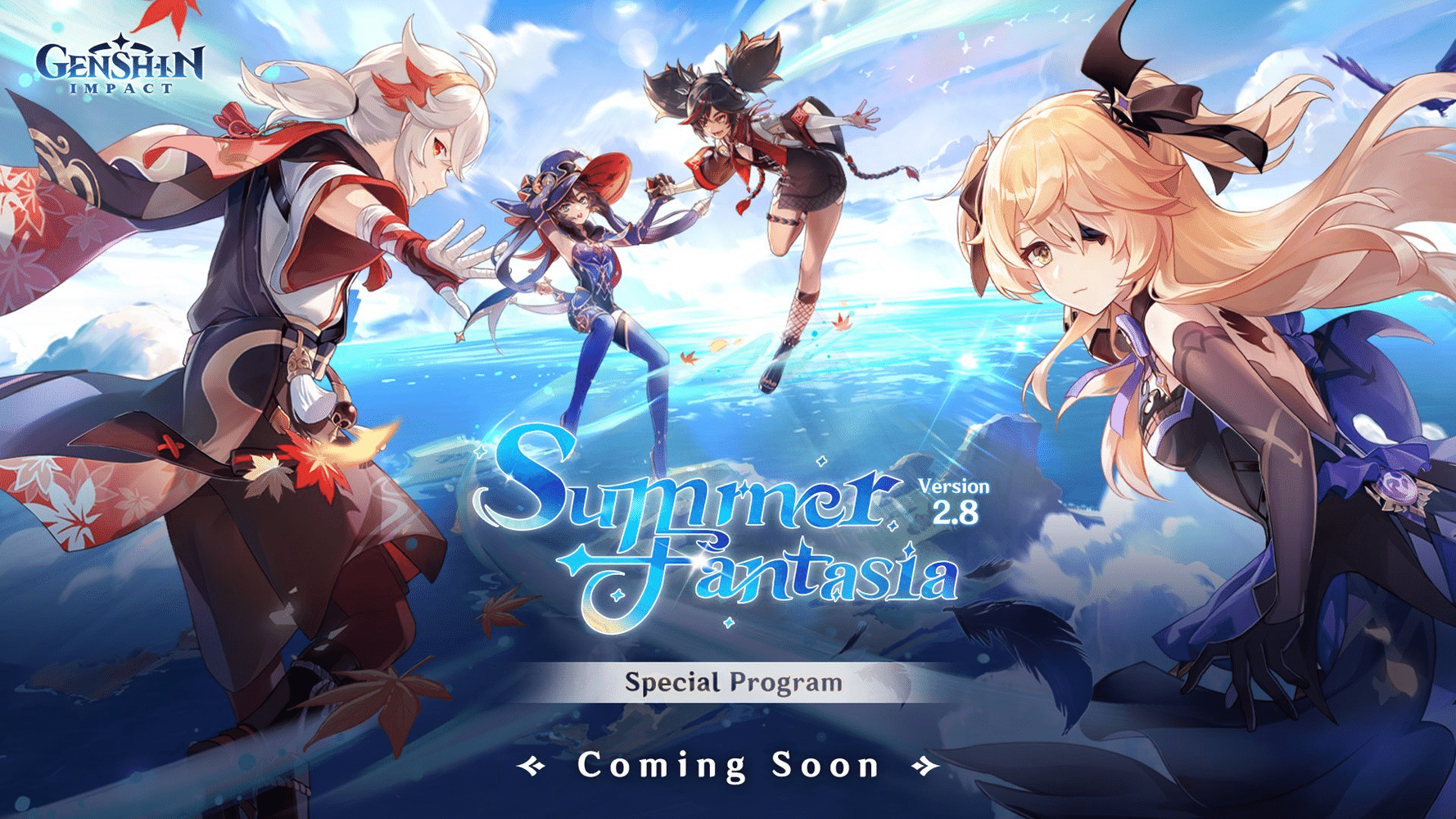 Version 2.8 livestream | Summer Fantasia Genshin Impact | HoYoLAB