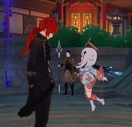 Looking Down at Paimon Genshin Impact | HoYoLAB