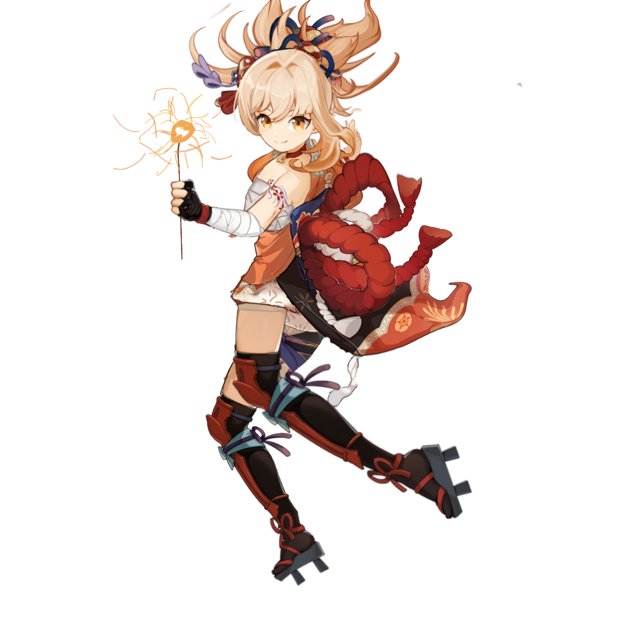 Yoimiya as child Genshin Impact | HoYoLAB