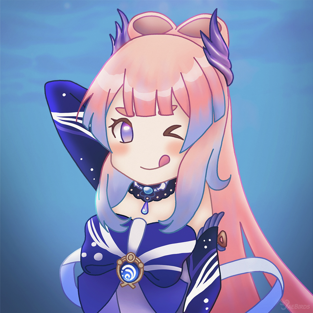 Kokomi Tehepero Genshin Impact | HoYoLAB