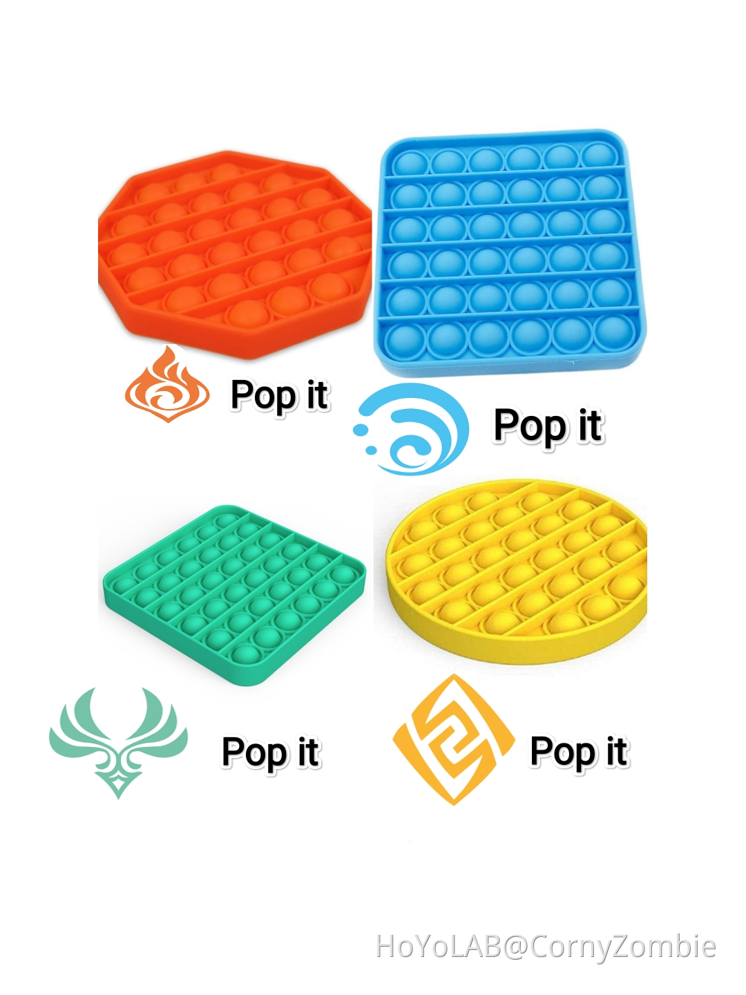 Pop its of elements UwU Genshin Impact | HoYoLAB