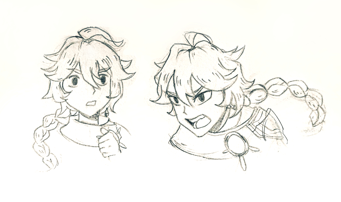 Aether sketches | Genshin Impact | HoYoLAB