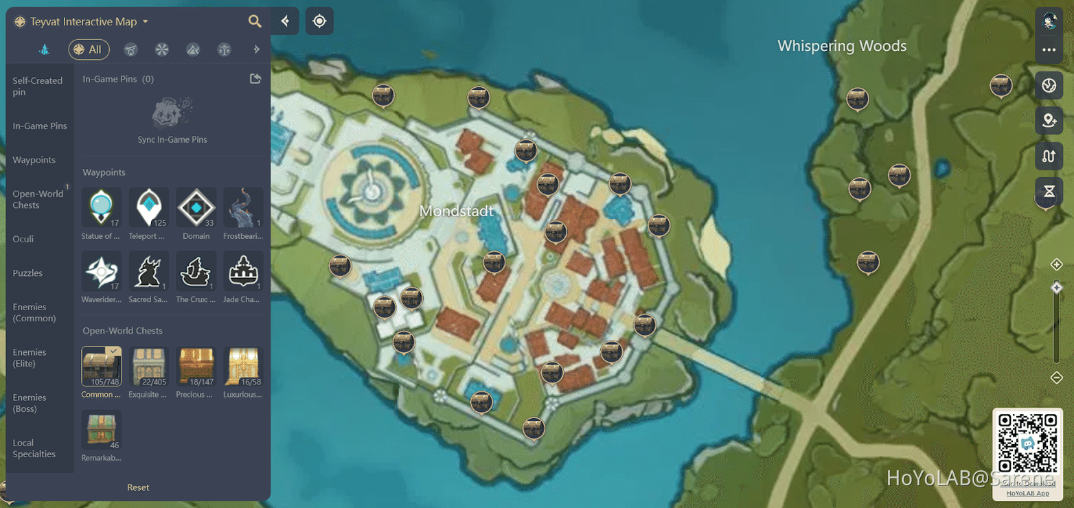 Suggesting High Quality Pins for the Official Interactive Map | Genshin ...