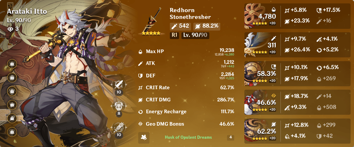 Itto in action 😎 Genshin Impact | HoYoLAB