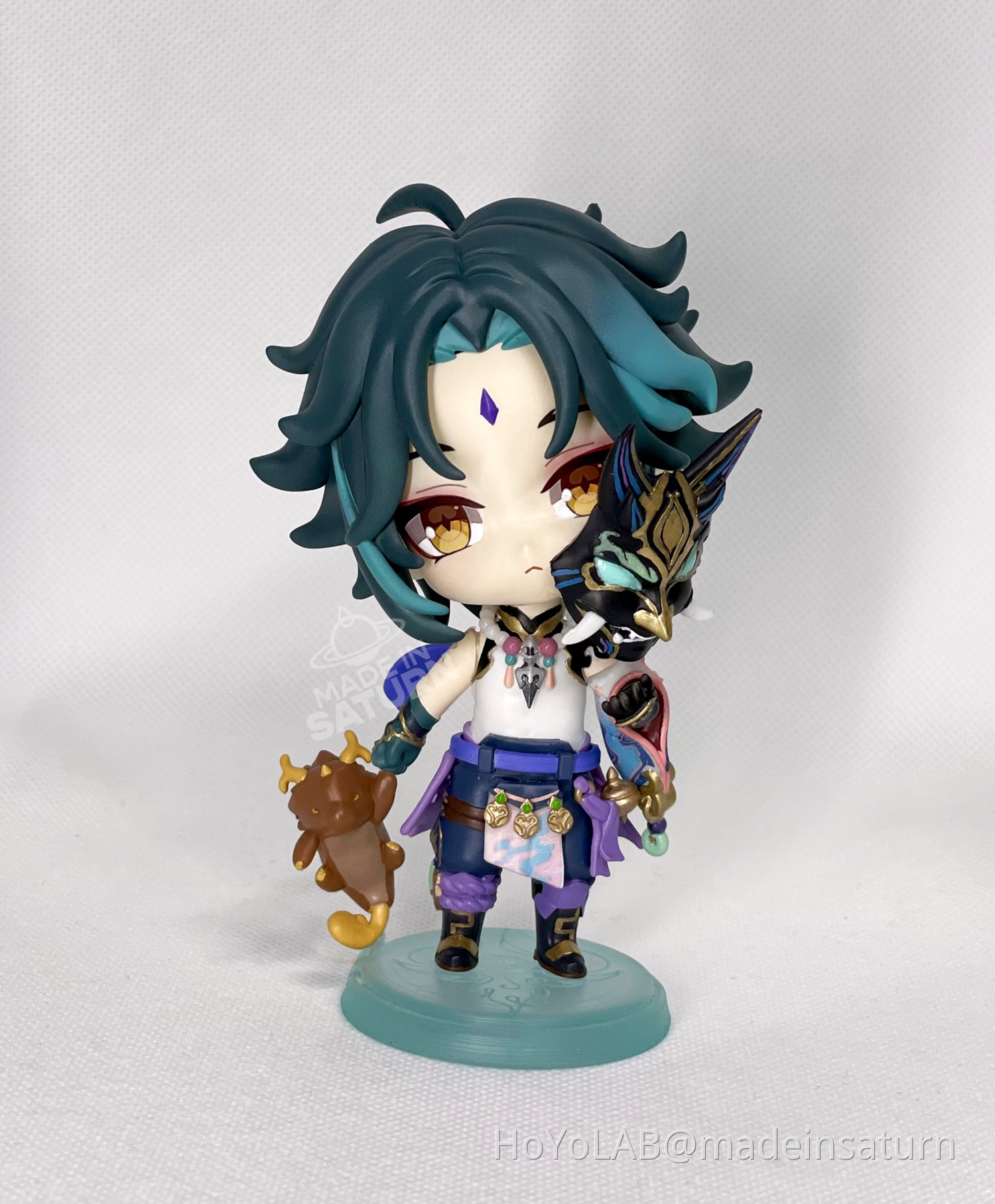 Chibi Xiao figure I made! Genshin Impact | HoYoLAB
