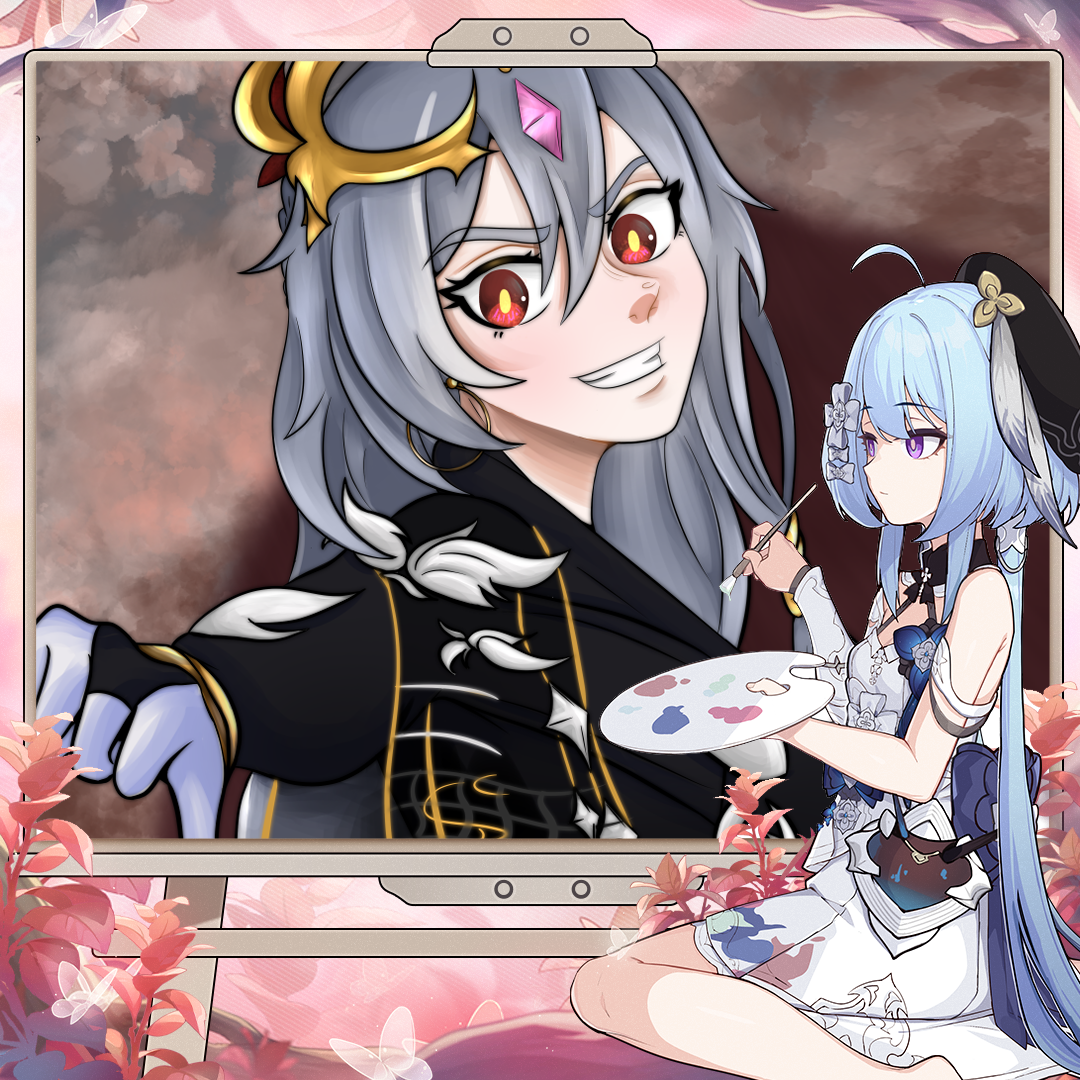 Griseo is drawing Senti Honkai Impact 3rd | HoYoLAB