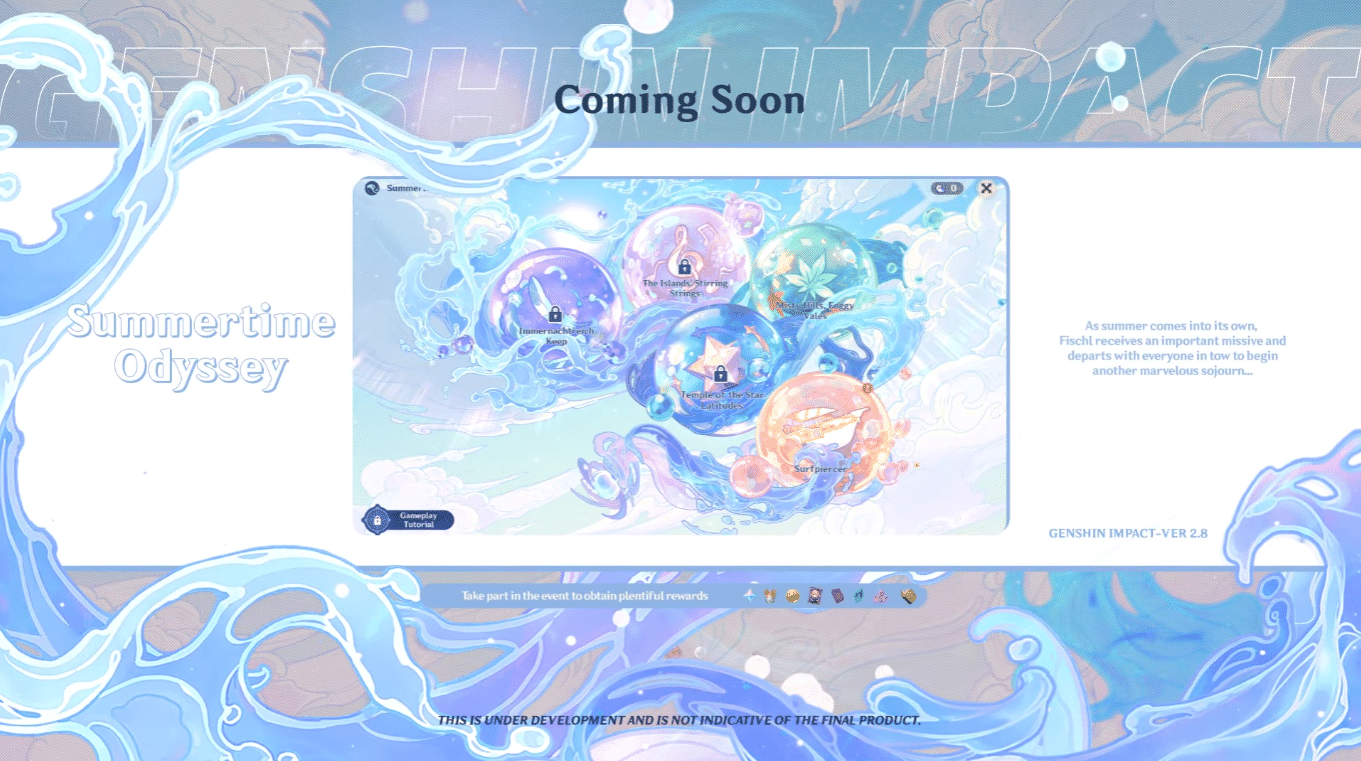 2.8 Special Program Livestream Overview | Summer Fantasia + Sumeru ...