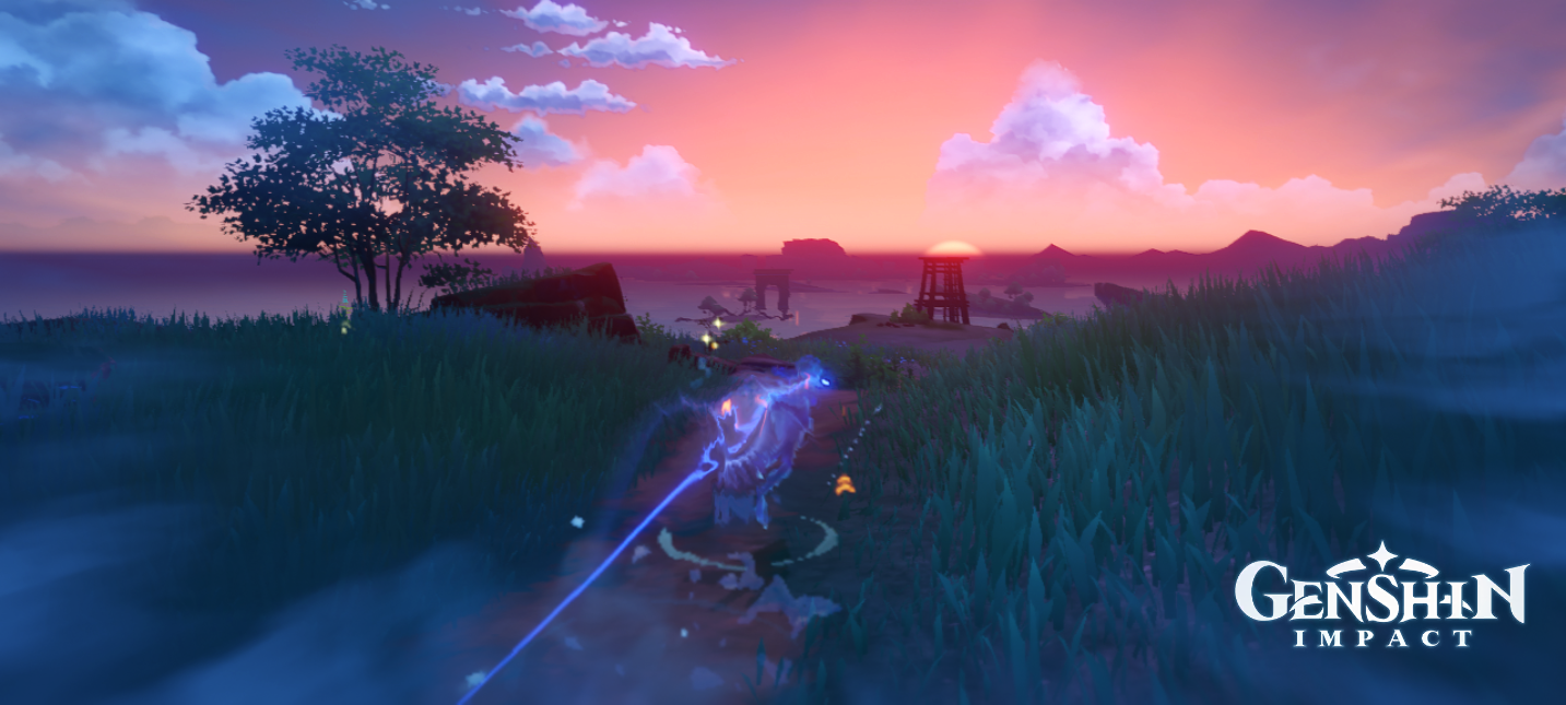 Inazuma Sunset - Yelan ES View Genshin Impact | HoYoLAB