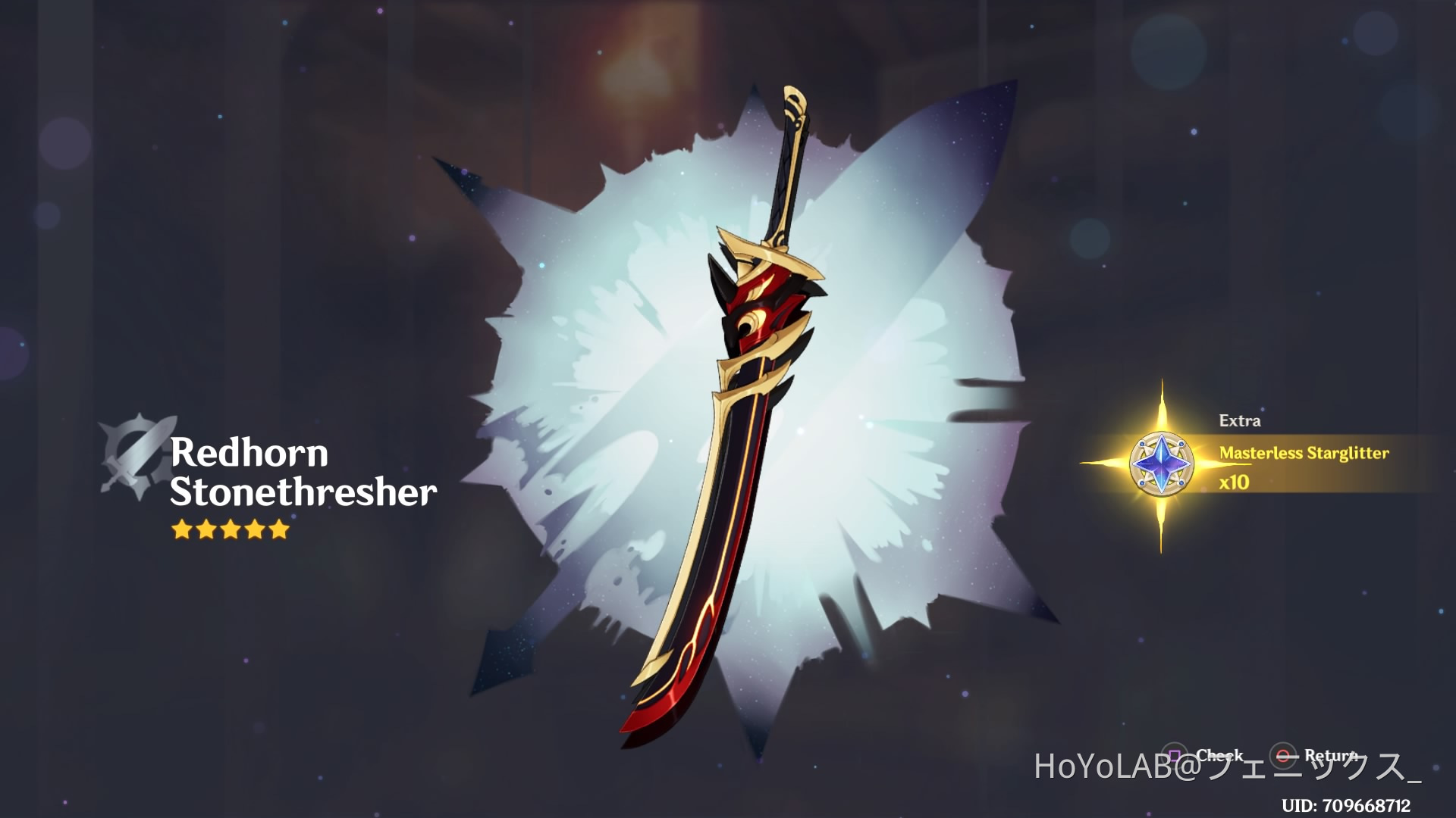 1st 5* from Weapons Banner Genshin Impact | HoYoLAB