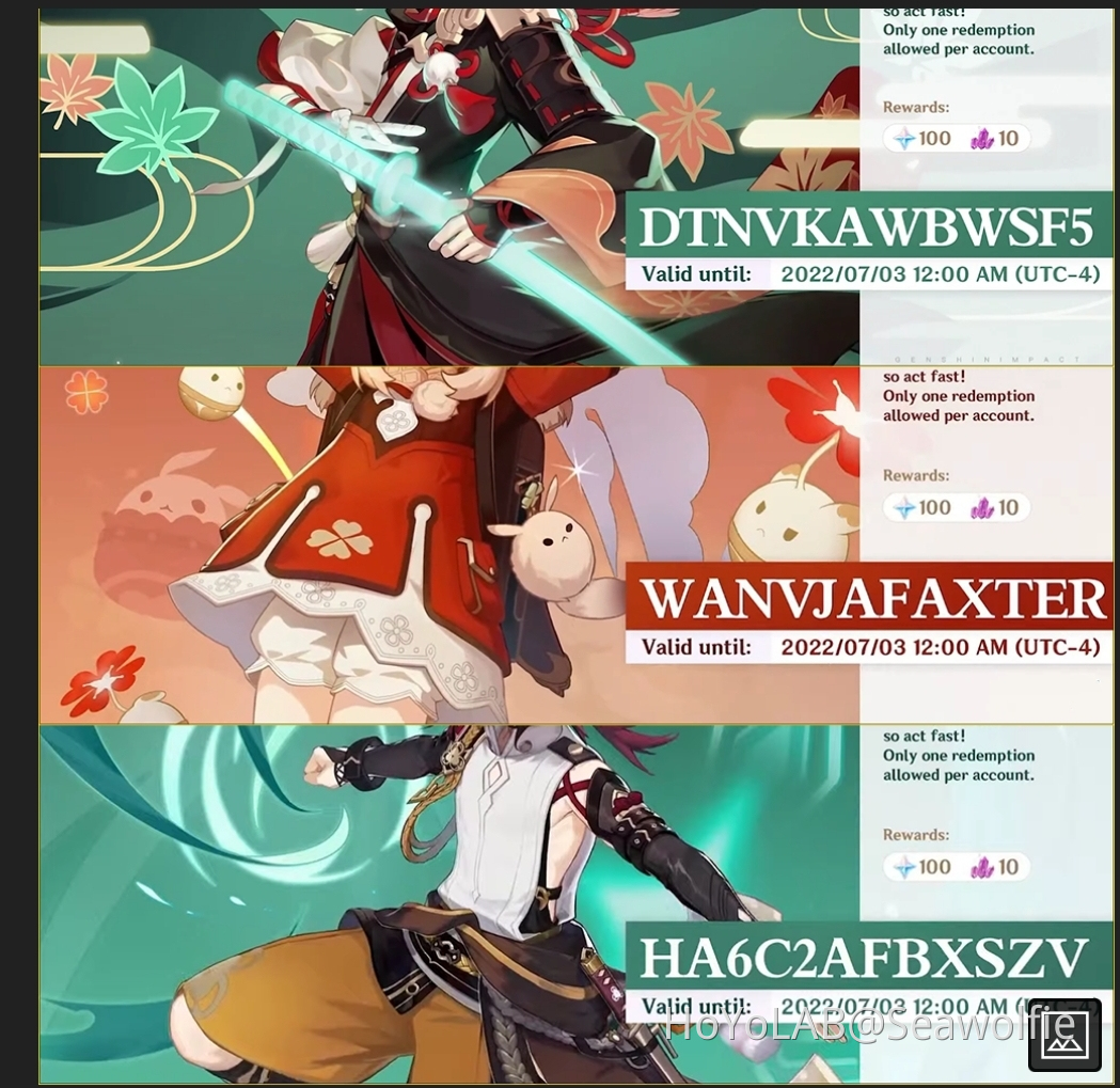 2.8 codes Genshin Impact | HoYoLAB