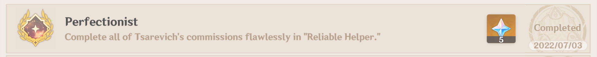 Reliable Helper Genshin Impact | HoYoLAB