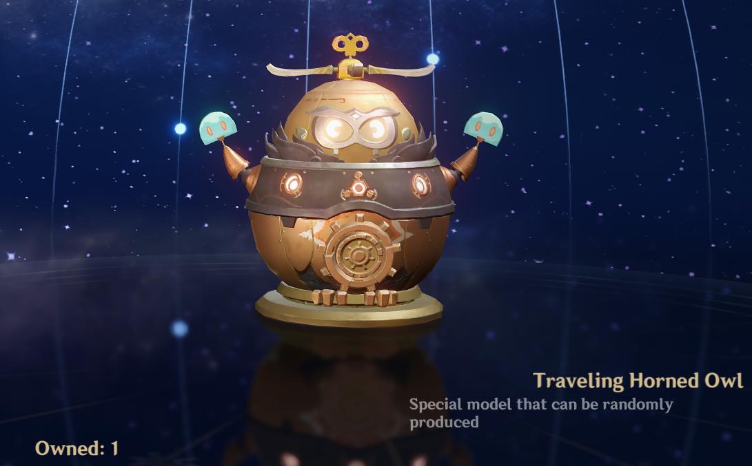 Traiding Traveling Owl for Traveling triped Genshin Impact | HoYoLAB