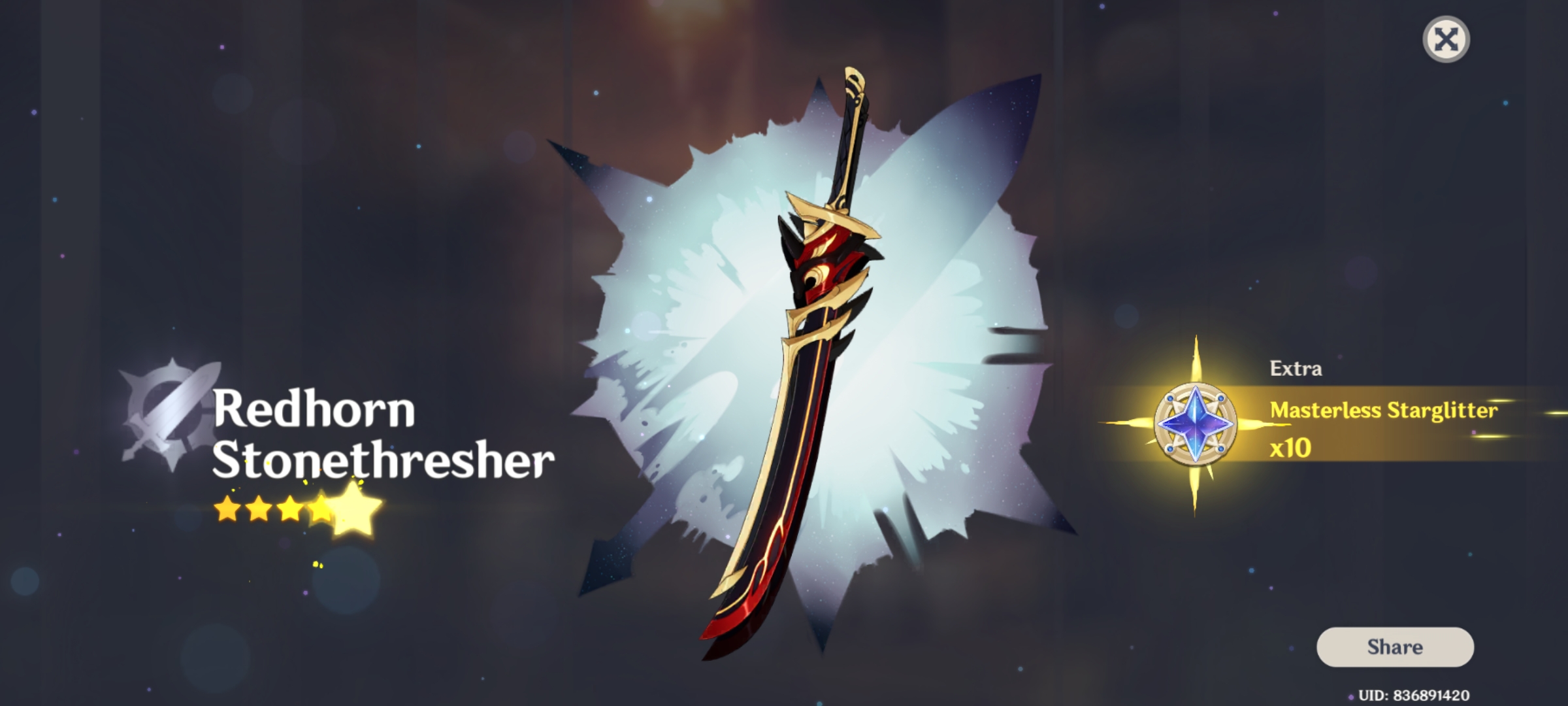 I got Itto's Signature weapon!!! Genshin Impact | HoYoLAB