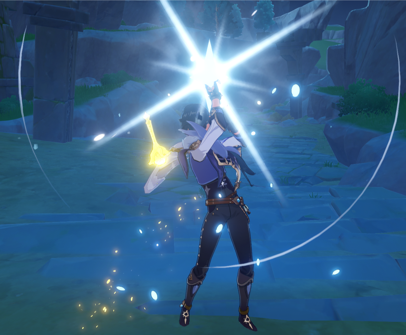 Isn't his burst just so pretty? Genshin Impact | HoYoLAB