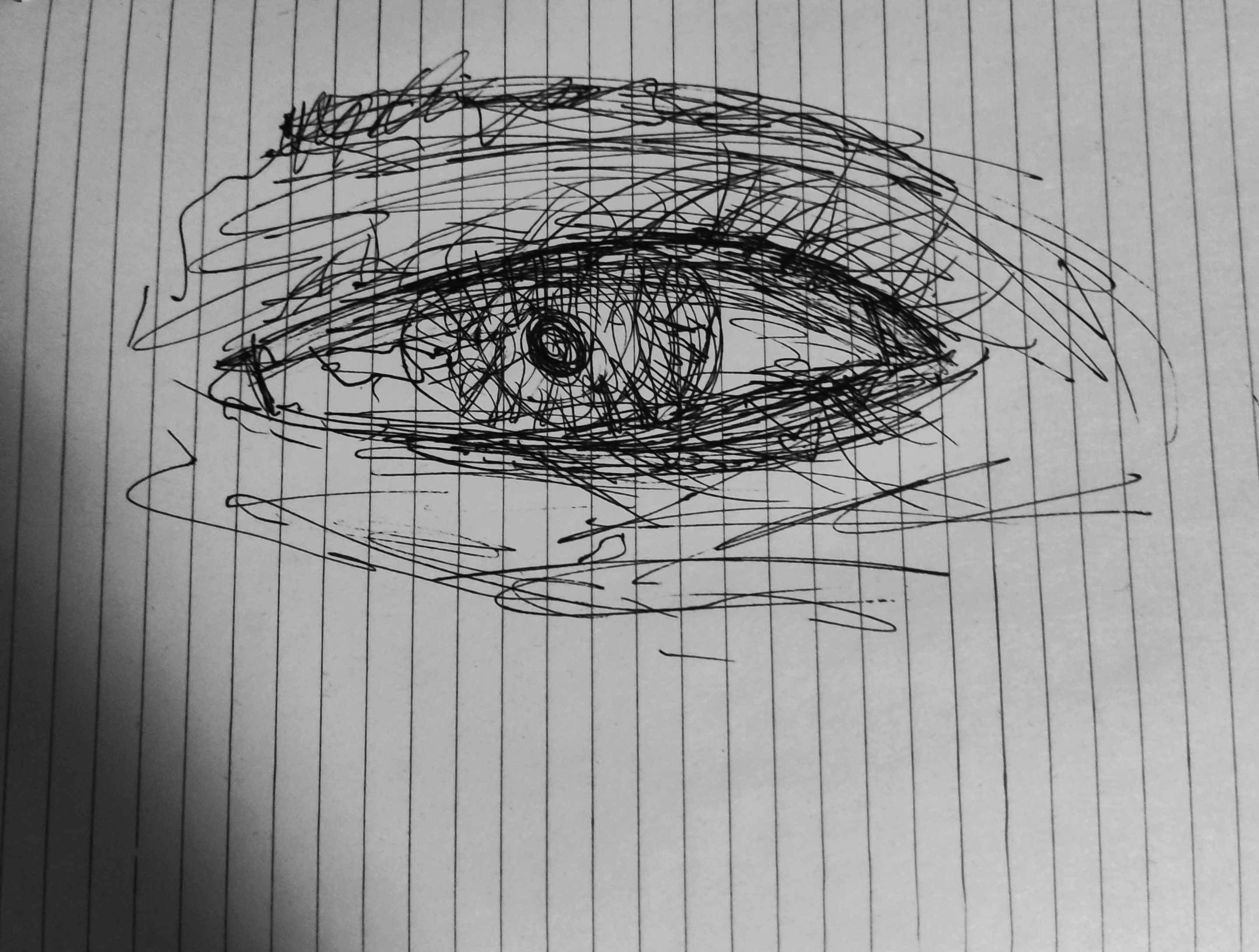 Random Eye sketch | HoYoLAB