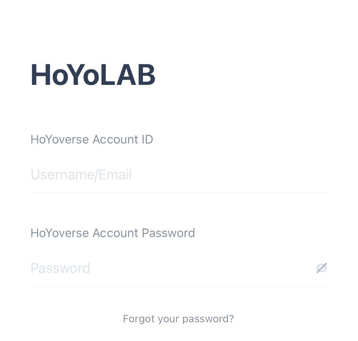 Account Genshin Impact | HoYoLAB