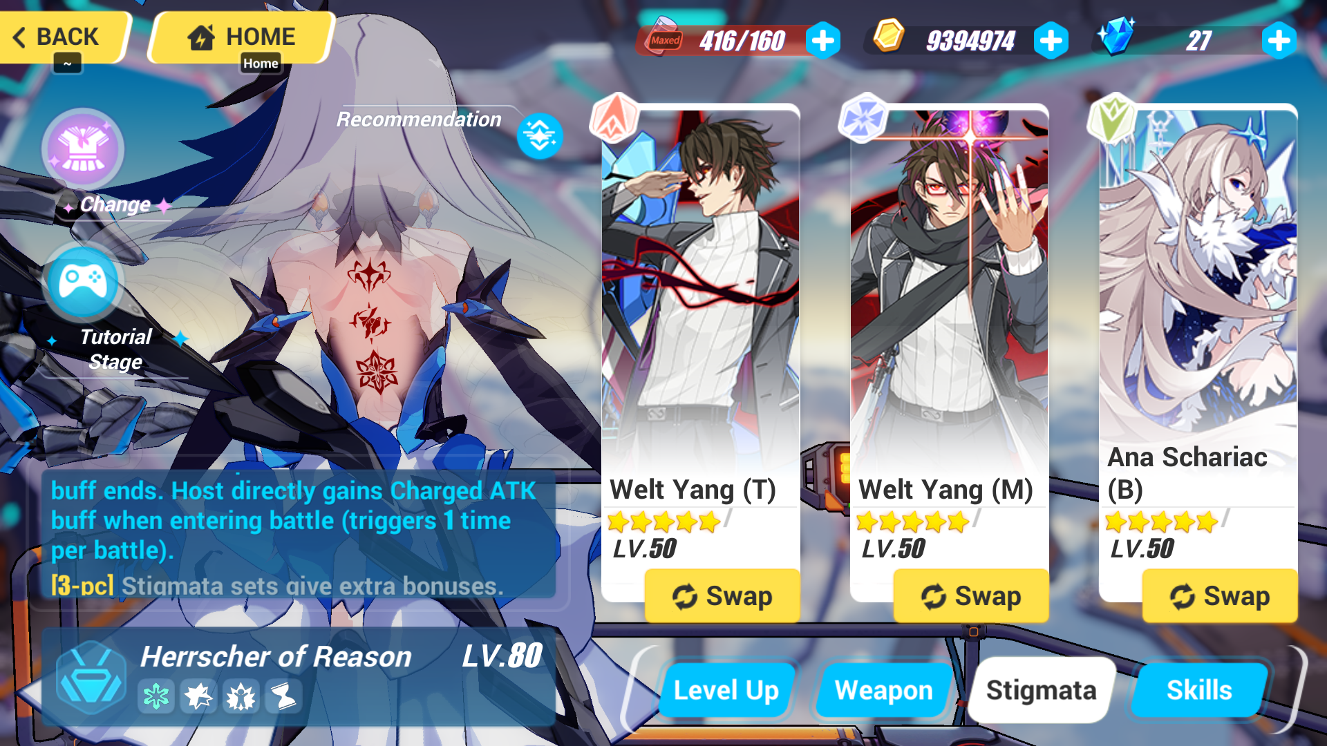 What stigmatas should i use for HoR Honkai Impact 3rd | HoYoLAB