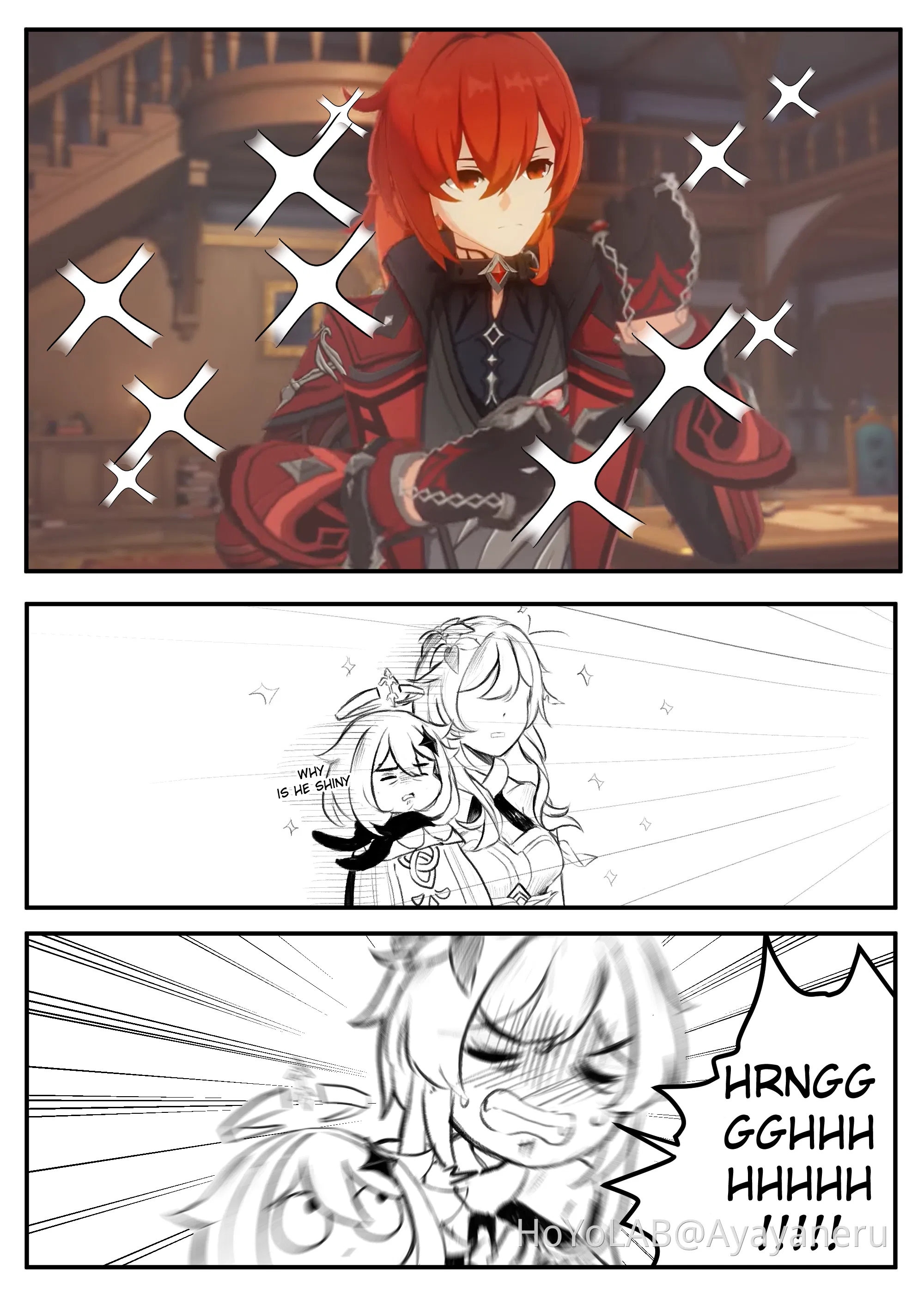 Diluc new skin made me go HRRNNGHHHHHH Genshin Impact | HoYoLAB
