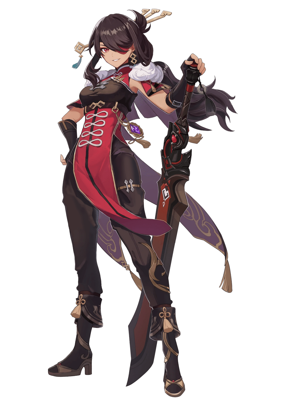 Tried to redesign my girl beidou a bit! Genshin Impact | HoYoLAB